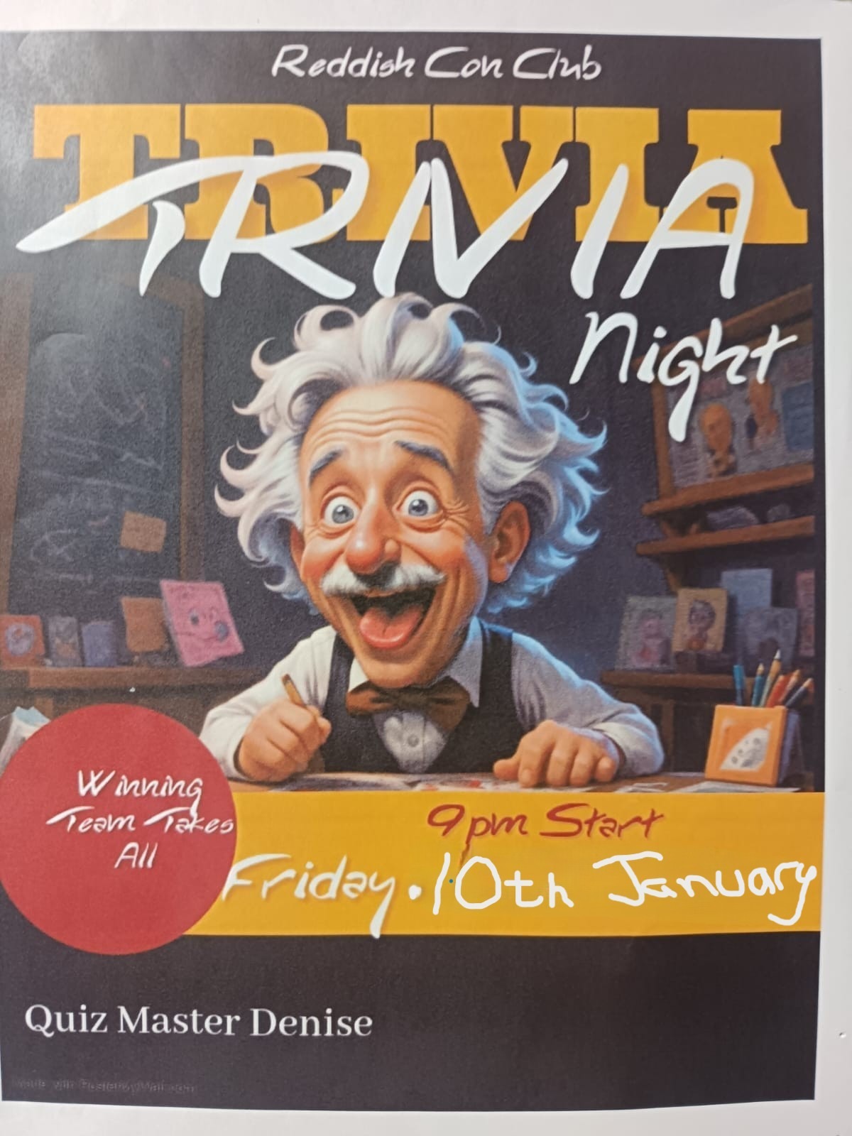 Whats On - Reddish Conservative Club